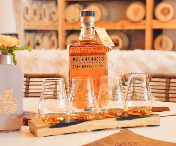 Whiskey Tasting Flight - Paso Robles Distillery Trail