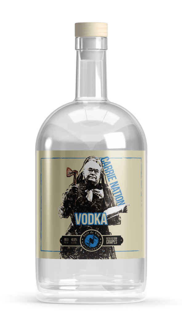SLO De Vie Carrie Nation Vodka - Paso Robles Distillery Trail